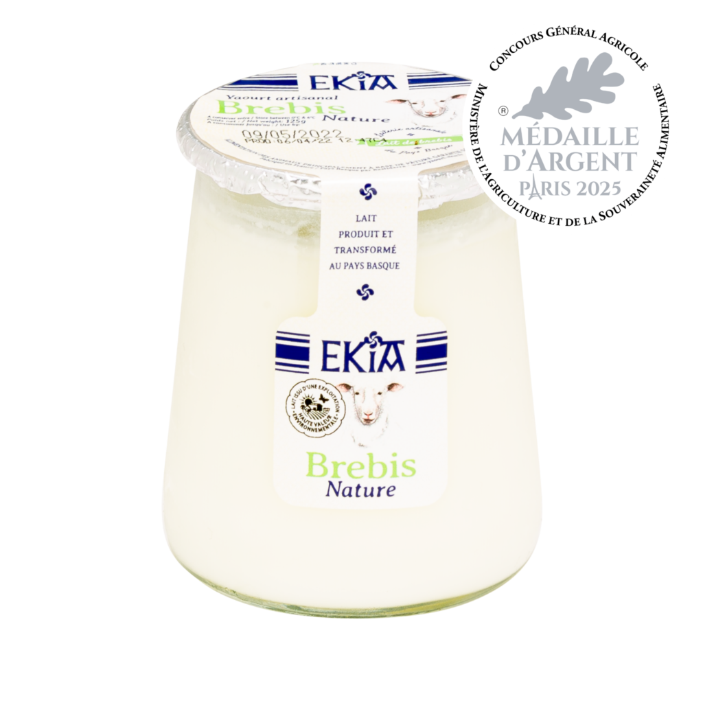 Yaourt artisanal brebis nature | Yaourt Ekia